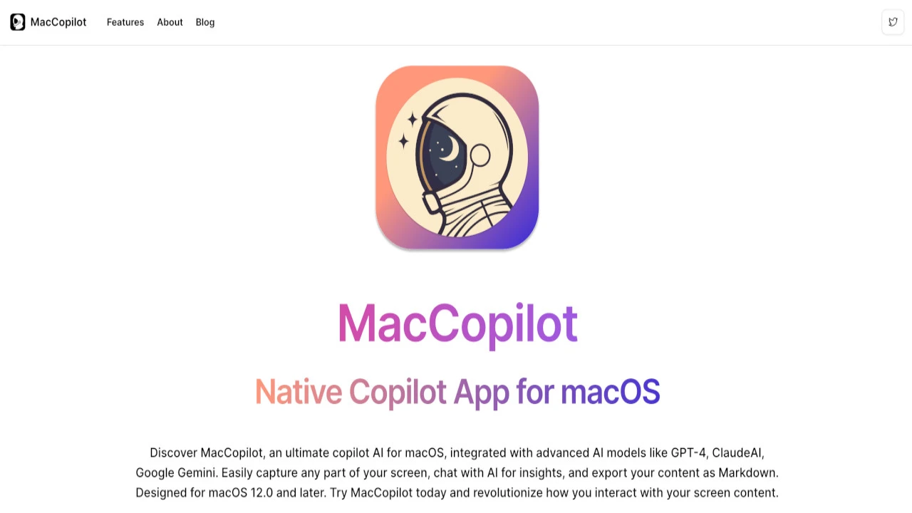 MacCopilot - Native Copilot AI for macOS